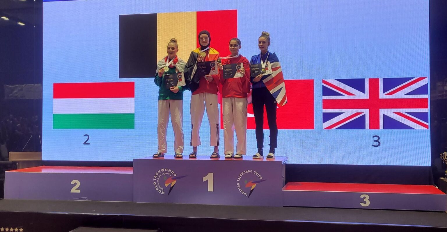 Championnats d'Europe Juniors : Sarah Chaari en Or à Sarajevo ...